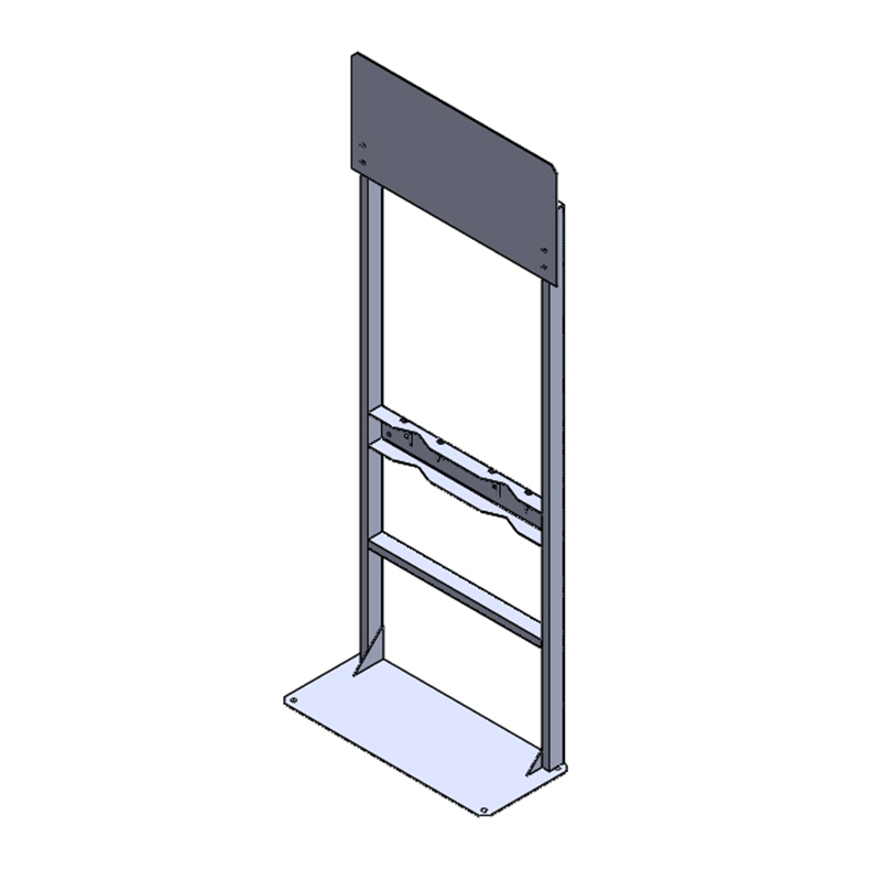 Process Station Gas Cylinder Rack with Plate (1x2) – Karan and ...